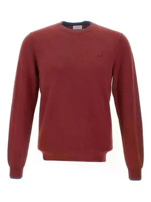 SUN 68 Crew Neck Pullover - Red