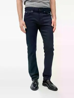 BOSS Delaware Logo Patch Jeans - Blue