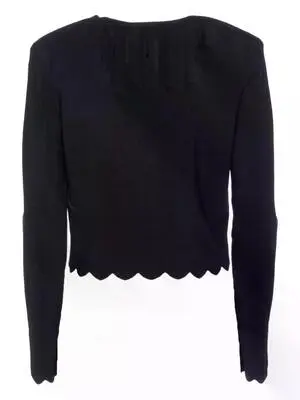 TWINSET Button-closure Cardigan With Scalloped Hem