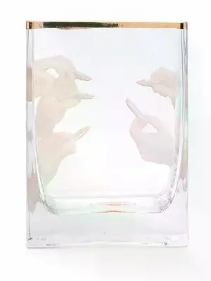 SELETTI Toilet Paper Glass Vase