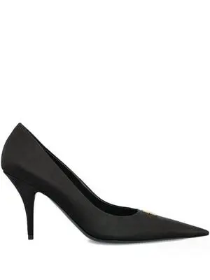 Balenciaga 90mm Leather Heeled Pumps