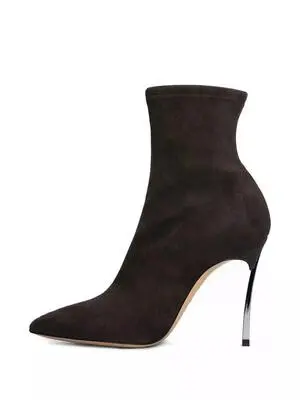 Casadei 100mm Blade Pointed-toe Boots
