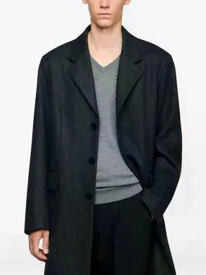Sandro Wool Broadcloth Coat