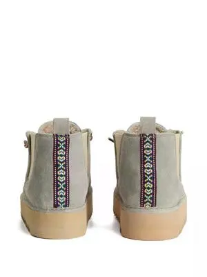 Woolrich Hugger Lace-up Shearling Lined Boots