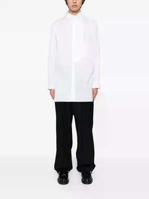Yohji Yamamoto Buttoned-up Long-sleeved Shirt