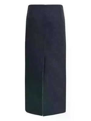Brunello Cucinelli Virgin Wool Midi Skirt