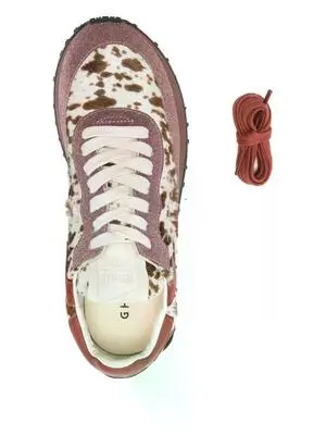GHOUD VENICE Rush Sneakers With Patterned Detail - Red