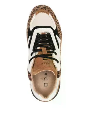 D.a.t.e. Fuga Leopard Print Sneakers