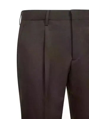 D4.0 Front-pleated Tailored Trousers