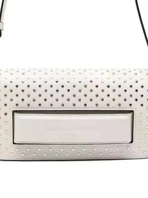 Karl Lagerfeld Ikon Studded Shoulder Bag - Neutrals