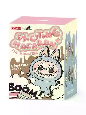 POP MART Labubu The Monsters Exciting Macaron Series Vinyl Face-pendant Blind Box