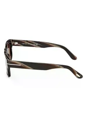 TOM FORD Square Frame Sunglasses