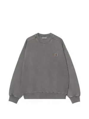 Carhartt Work In Progress Logo-patch Sweatshirt - Grey