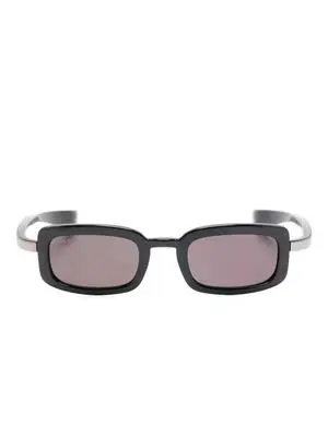 Gucci Rectangle Sunglasses - Silver