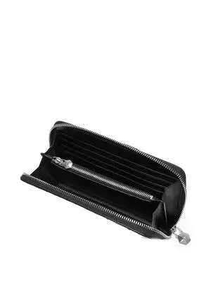 Philipp Plein Monogram-pattern Wallet - Black