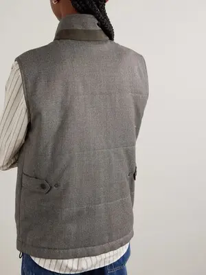 Purdey Eccleston Checked Padded Gilet