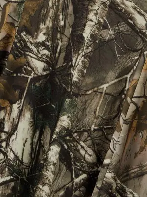 Norma Kamali Camouflage-print Stretch-jersey Turtleneck Gown