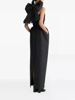 PATOU Sleeveless Maxi Dress - Black
