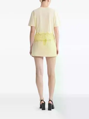 PATOU Lace-hem T-shirt