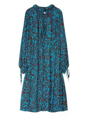 Dries Van Noten Printed Midi Dress