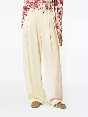 Isabel Marant Étoile X Irème Seam Detail Wide Leg Trousers