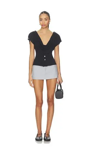 With Jéan Sienna Halterneck Top