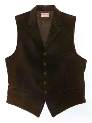 ROMEO GIGLI Two-tone Waistcoat - Brown