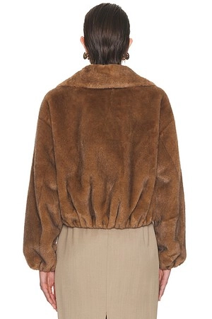 A.L.C. Hazel Faux Fur Jacket
