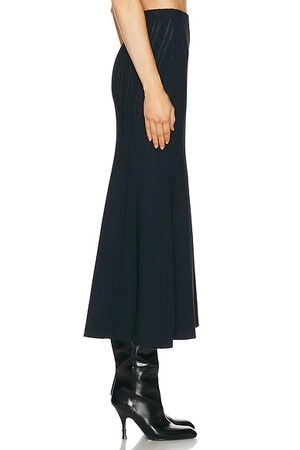 Adam Lippes Lyra Skirt - Navy