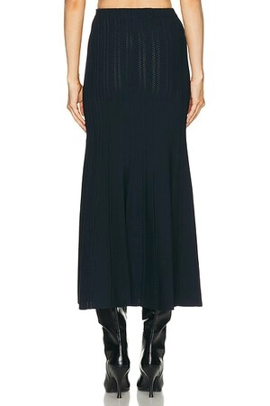 Adam Lippes Lyra Skirt - Navy