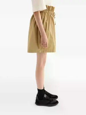 JIL SANDER Cotton Poplin Drawstring Shorts