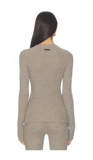 Fear Of God Waffle Long Sleeve Top