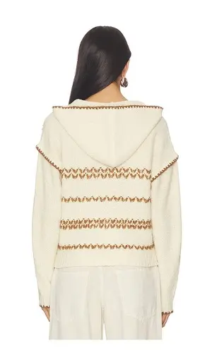 Isabel Marant Étoile Romera Hooded V-neck Sweater