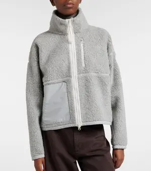 Canada Goose Simcoe Wool-blend Fleece Zip-up Jacket - Grey