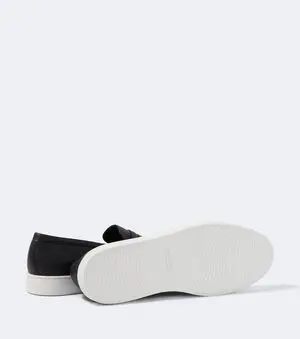 Manolo Blahnik Ellis Calf Leather Loafers - Black