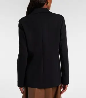 Max Mara Matollo Cotton-blend Jersey Blazer