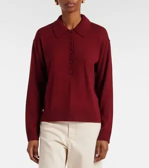 Max Mara Frisia Wool Polo Sweater