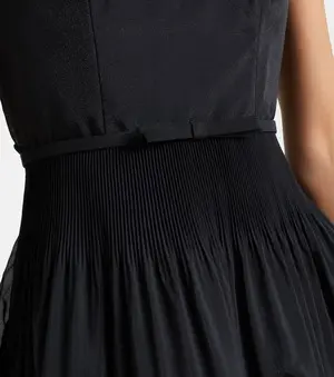 Zimmermann Embroidered Ruffled Minidress