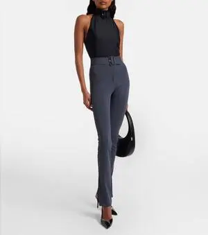 COURREGES Belted Jersey Pants