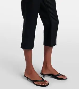 Faithfull The Brand Linen Capri Pants
