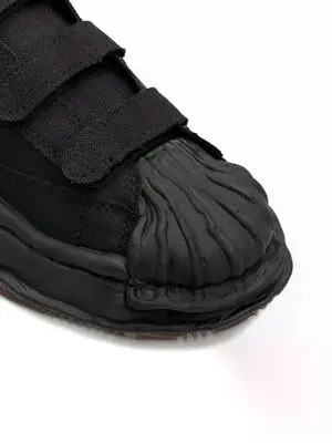 Mihara Yasuhiro Blakey Touch-strap Sneakers - Black