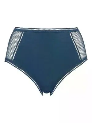 ERES Lotus High-waisted Briefs - Blue