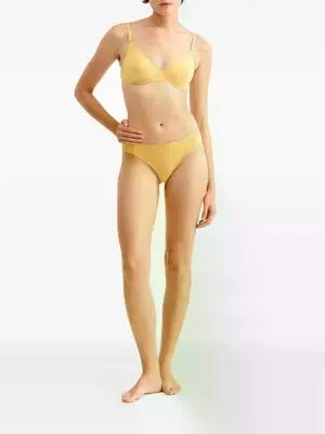 ERES Mika Soyeuse Thongs - Yellow