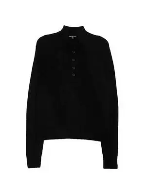 JAMES PERSE Lightweight 1/4 Button Jumper
