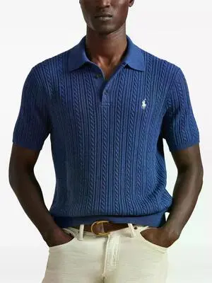 Polo Ralph Lauren Cable-knit Polo Shirt