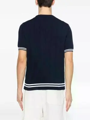 PANICALE Striped T-shirt - Blue