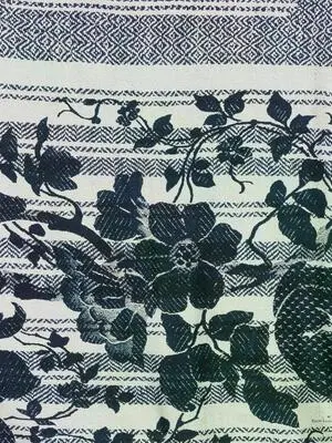 PIERRE-LOUIS MASCIA Aloesta Floral Geometric Scarf - Neutrals