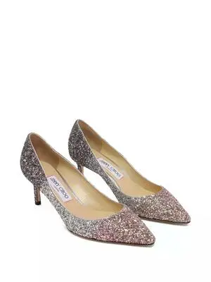 JIMMY CHOO 60mm Rommy Heeled Pumps - Silver