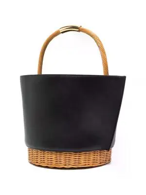 Sacai Woven Handle Bucket Bag