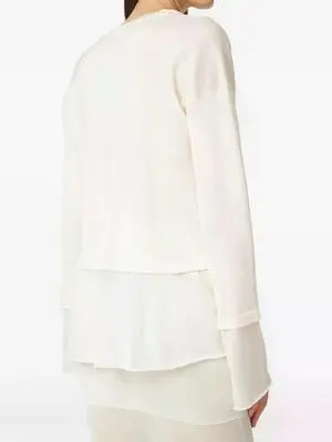 TOM FORD Long Sleeve V-neck Blouse